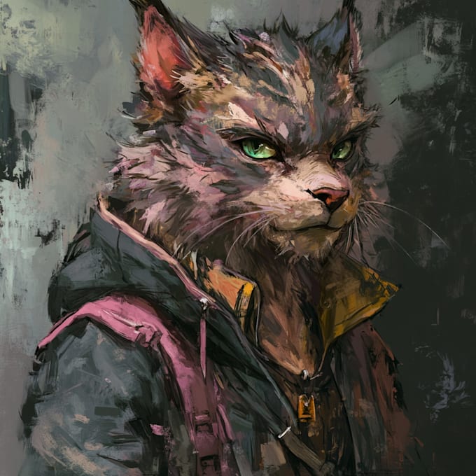 Draw your custom oc furry art, anthro, fursona by Joseprath | Fiverr