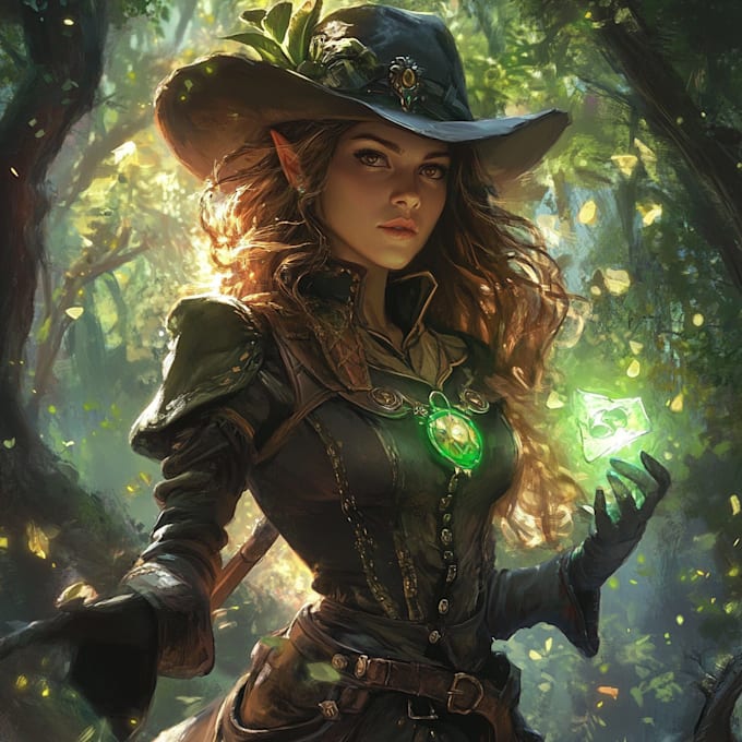 Make a high quality your dnd character art by Gweyansae | Fiverr