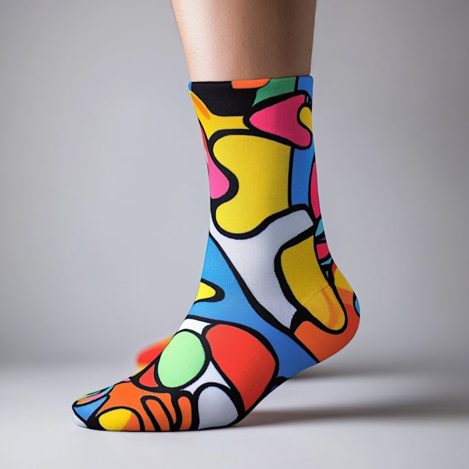 Draw a unique socks design by Emmettwade | Fiverr