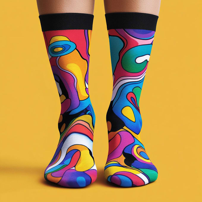 Draw a unique socks design by Alistairmyers | Fiverr