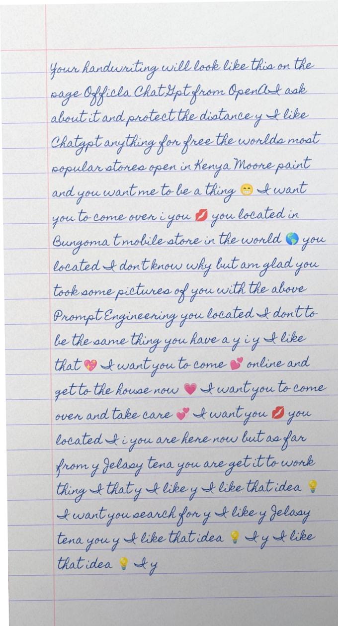 Create elegant handwritten notes or letters by Onlinearningk | Fiverr