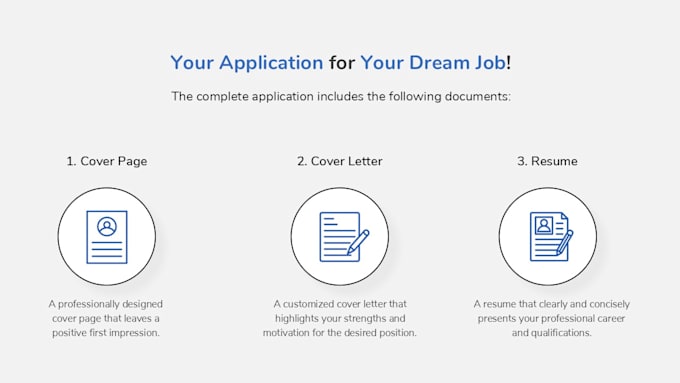 Create for you the best job application by Karrierekosmos | Fiverr