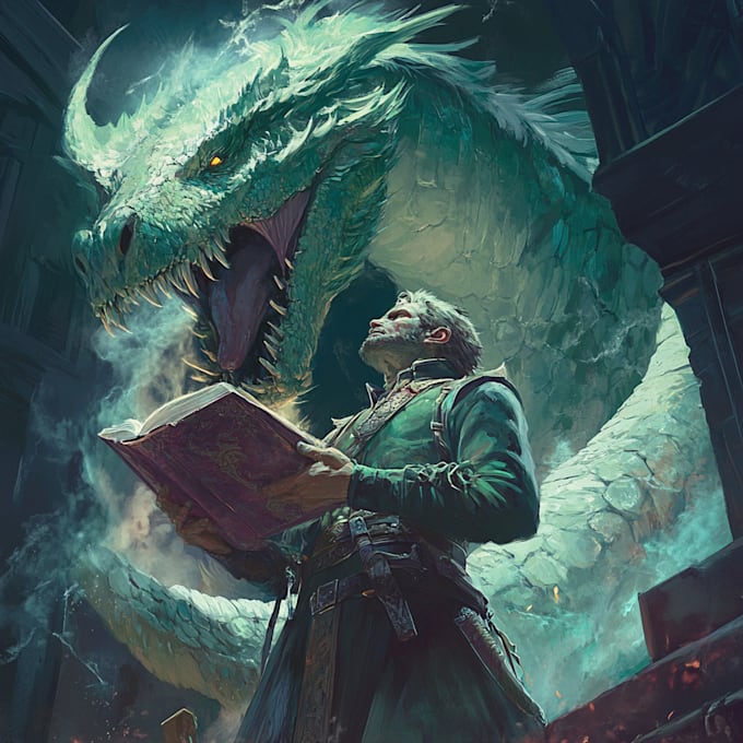 Create awesome dnd character illustration by Stetsongarcia | Fiverr