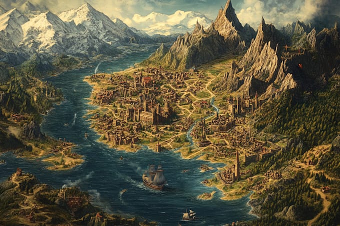 Make a develop roblox map, game map, dnd map for rpg by Sofiaclarka ...