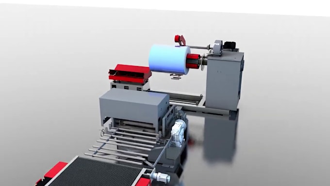 Create 3d manufacturing process animation technical animation 3d ...