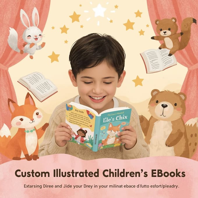 Design a personalized kids ebook with story and images by Quicktaskzone ...