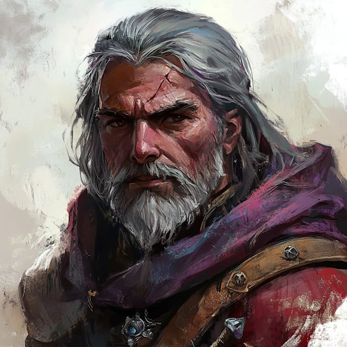 Draw dnd character art and dnd character art by Sibasakha | Fiverr