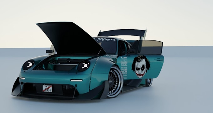 Sculpt3d fairing, product animation,rig,interior rendering,detailed 3d ...