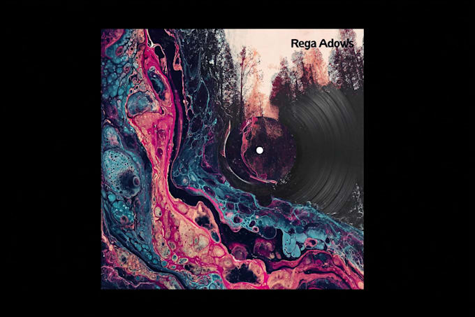 Create abstract album cover art for you by Karisbertson | Fiverr