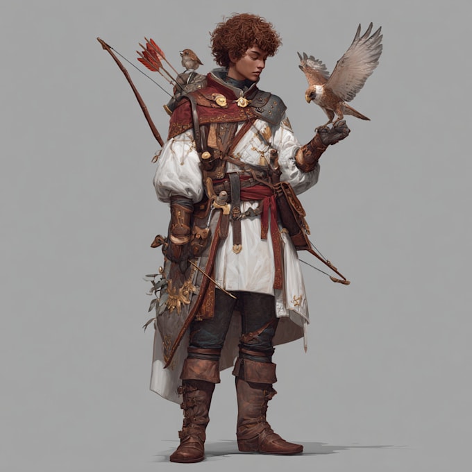 Make a awesome dnd character art and dnd character art by Gnimmi | Fiverr