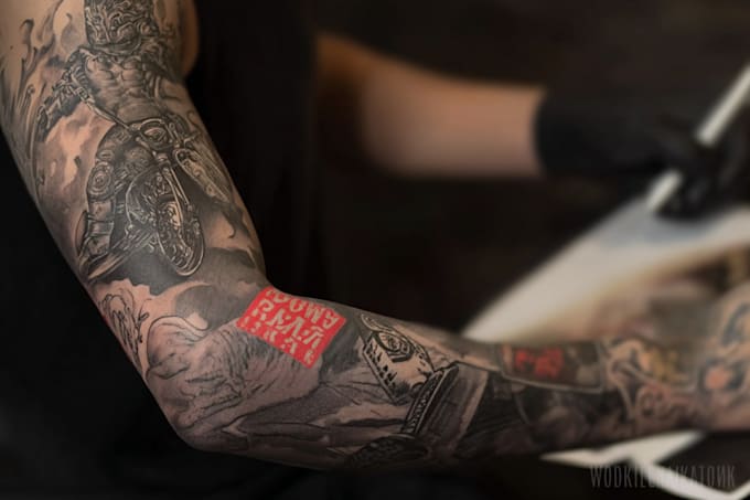 Create a tattoo design of tattoo sleeve by Caarenrahams | Fiverr