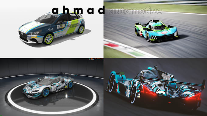Make you a custom livery in iracing assetto corsa acc and lmu by ...
