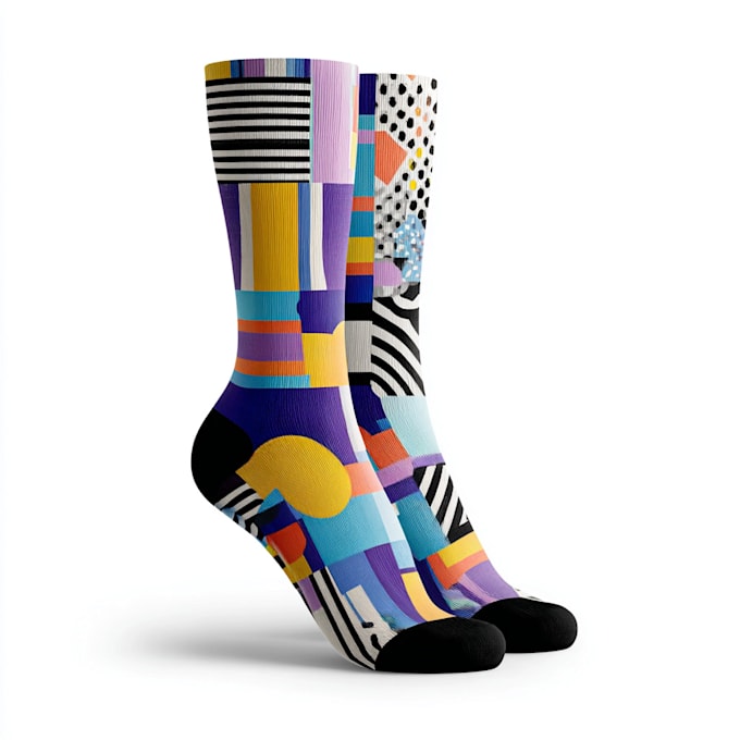 Do design modern and unique custom socks by Ultragraphix30 | Fiverr