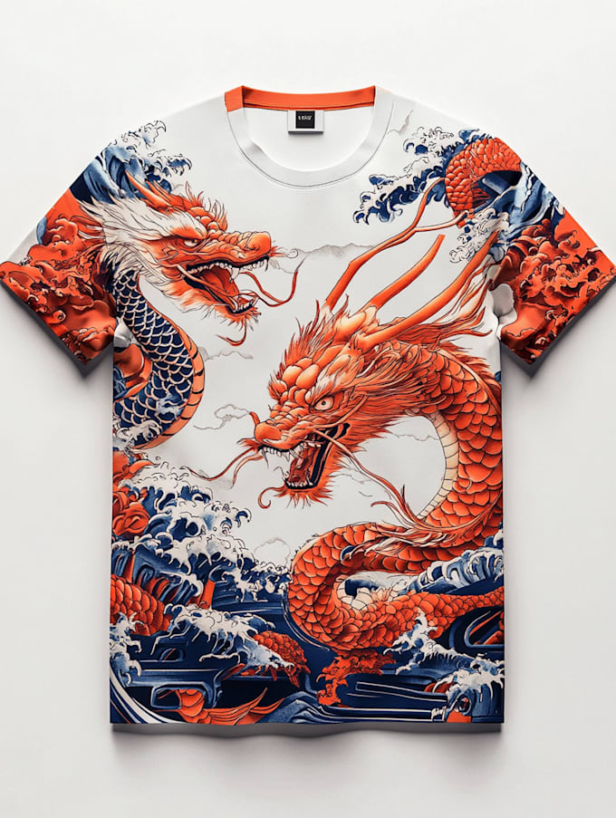 Make japanese t shirt design by Alessandra51 | Fiverr