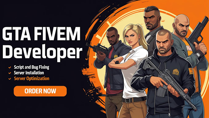 Be your fivem qbcore server developer by Williammiceli | Fiverr