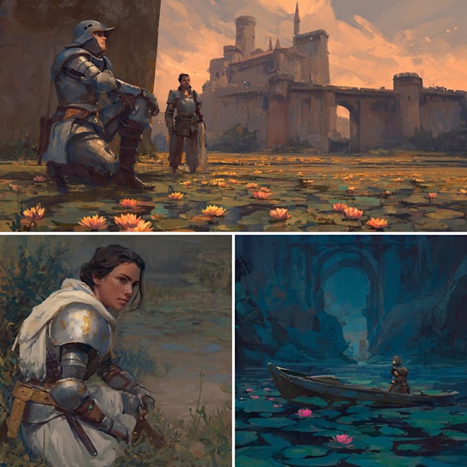 Create concept art and illustration on any topic by Kreakleak | Fiverr
