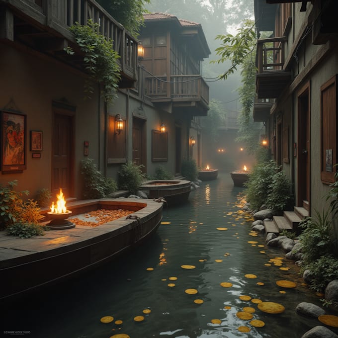 Design a photorealistic 3d environment, game map level design in unity ...
