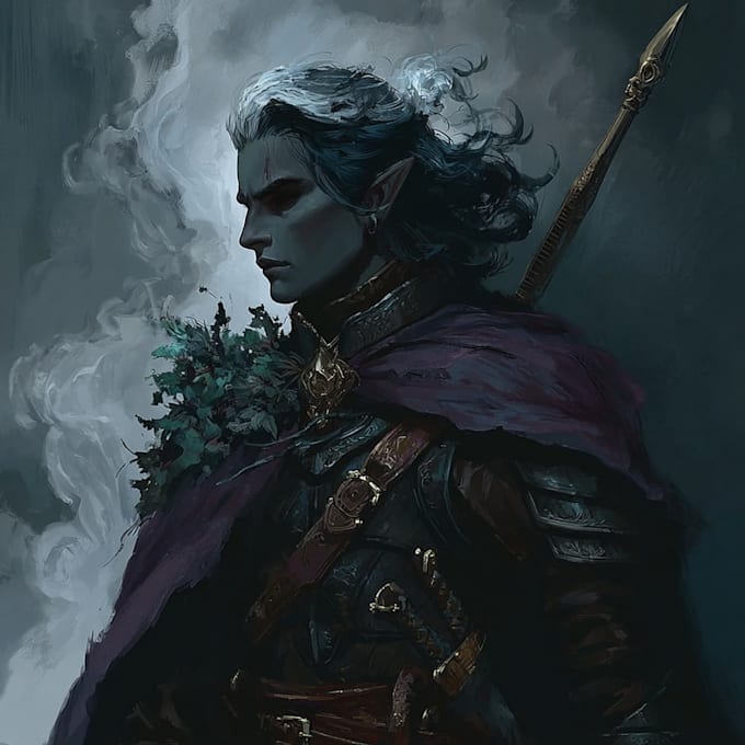 Create fantasy dnd character art, illustration, concept art by ...