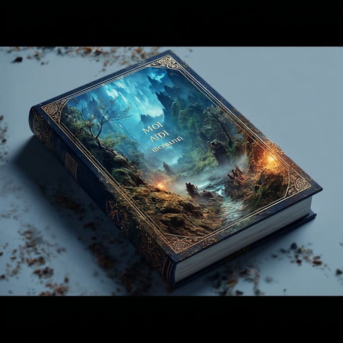 Create fantasy book cover design, epic book cover design by ...