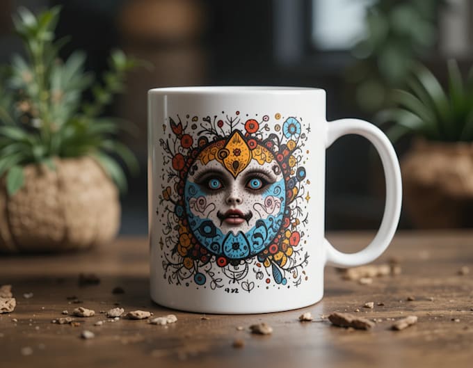 Create awesome mug designs by Purilete | Fiverr
