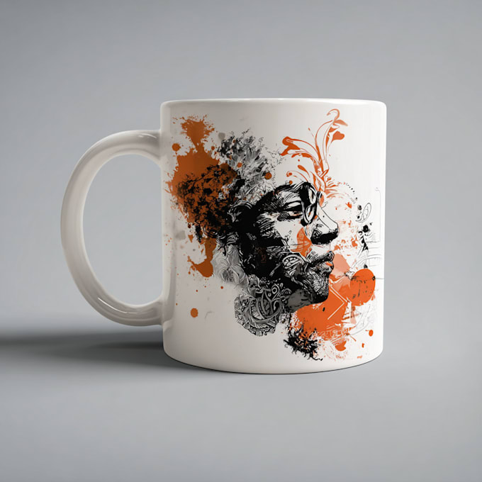 Create amazing custom typographic mug designs in bulk by Skylergro | Fiverr