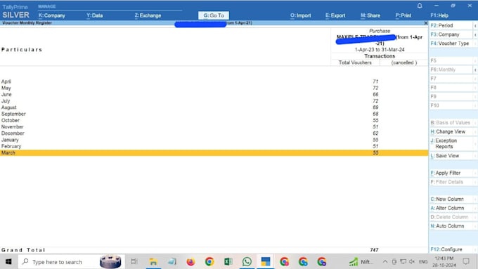 Do tally prime accounting gst, tds, and bank reconciliation by Arsil23 | Fiverr