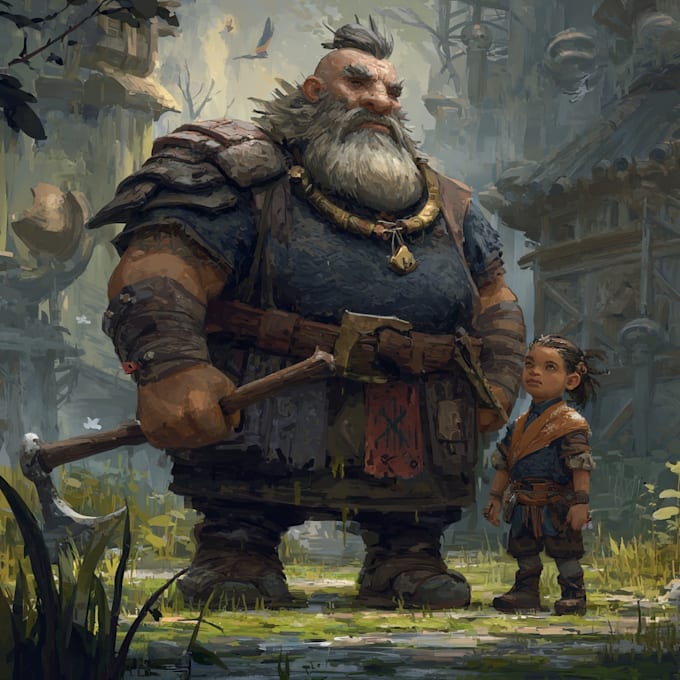 Create concept art and illustration by Saralob | Fiverr