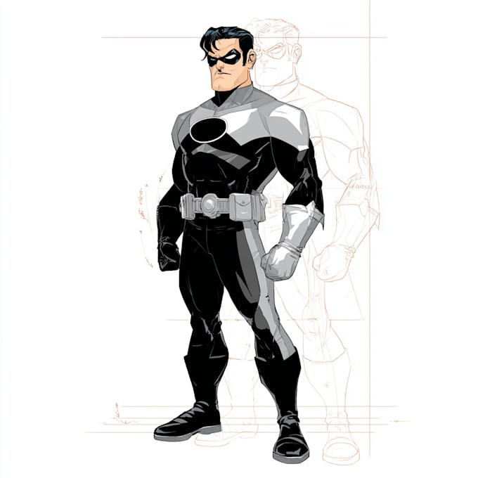 Design your realistic superhero cartoonportrait by Vuenresgela | Fiverr