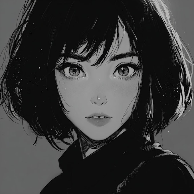 Draw cute anime style for pfp, portrait, fanart, oc by Berniickerso ...