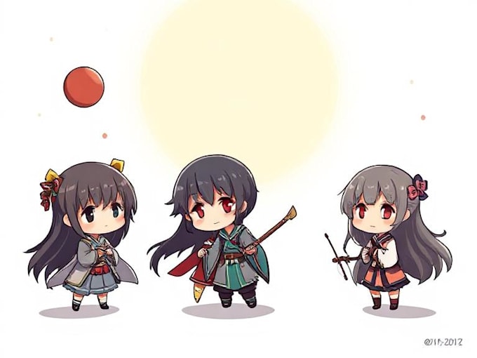 Draw you a chibi anime and manga style art by Rubenhomas | Fiverr