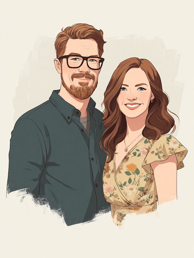 Draw faceless couple illustration couples portrait by Ulyssespowers ...
