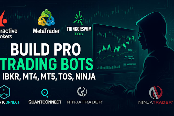 Build complex trading bot ibkr mt4 mt5 thinkorswim uantconnect ...