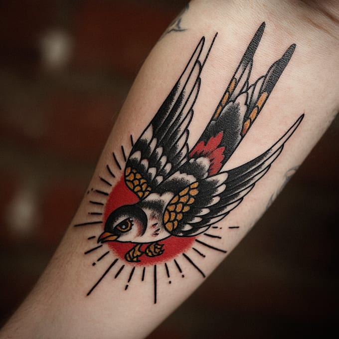 Make you a traditional old school tattoo style design by Vlersaarea ...