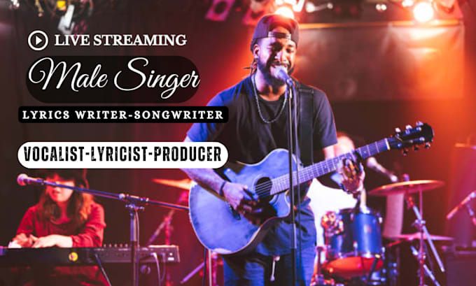 Sing pop song country singer songwriter male rock singer rapper rnb edm ...