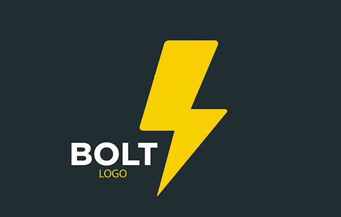 Design creative clean lightning bolt logo for you in just 1 day by ...