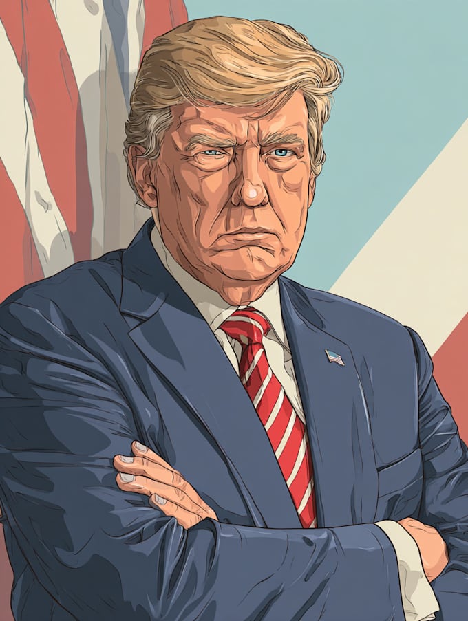Draw a political cartoons illustrations by Kasandrabeal | Fiverr