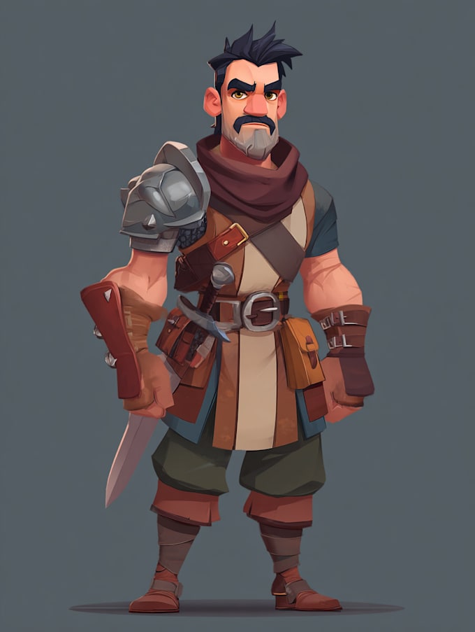 Create character designs for your 2d game by Tionnealtman | Fiverr