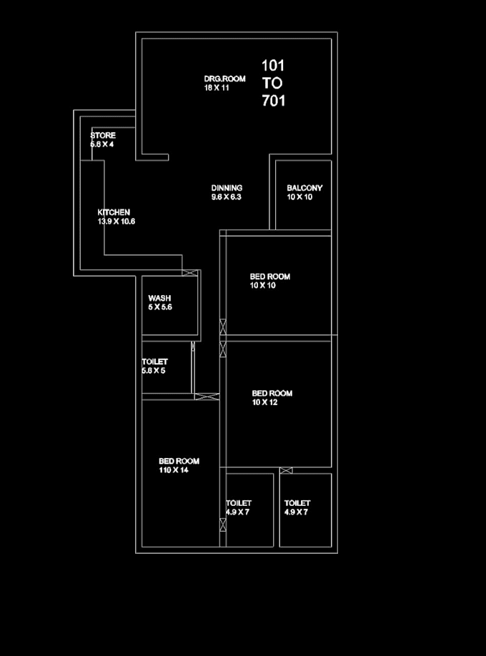 Create house, building, and site autocad 2d plans by Avinash_khatik2 ...
