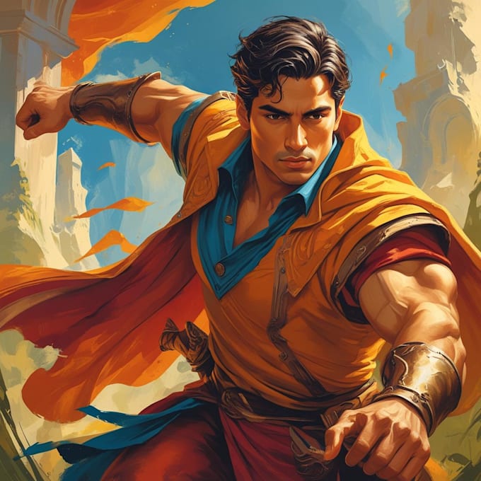 A fantasy character art fantasy character illustration by Isebemith ...
