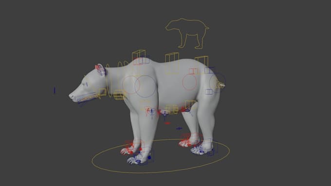 Quickly rig 3d blender rigging, vtuber rig, maya, skinning, blendshape ...