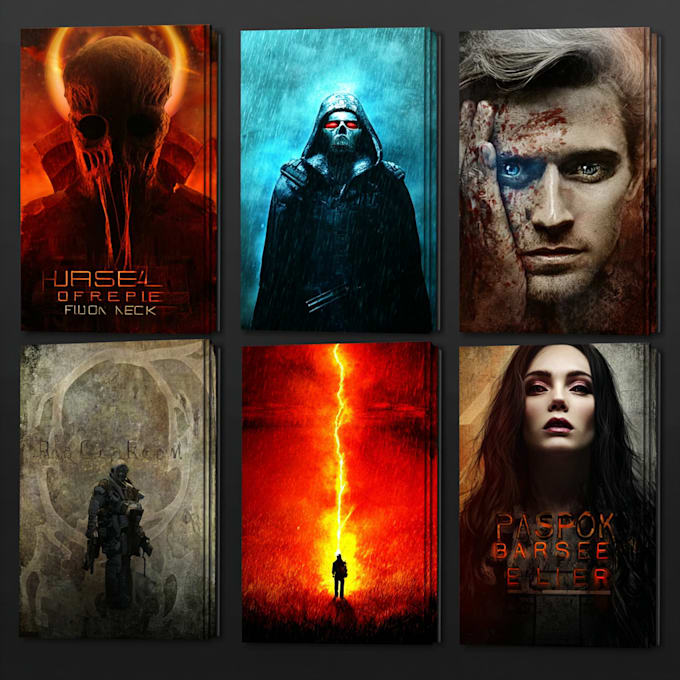 Design fantasy, sci fi, horror, and dystopian book cover art by Nstanze ...