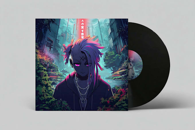 Design stunning anime album cover art by Jarneshaler | Fiverr