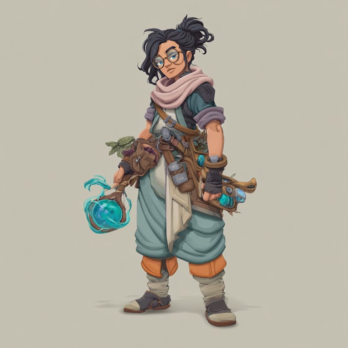 Design an dnd character and oc for you by Adelphanus | Fiverr