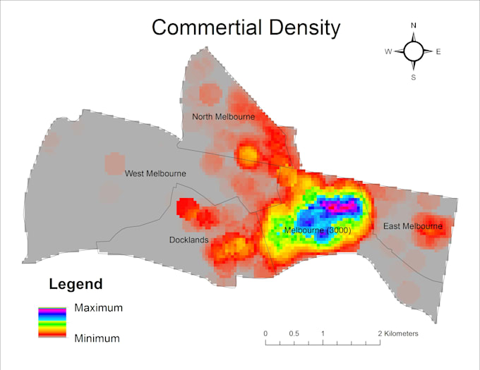 Custom maps maker for professionals through gis by Hydroraza | Fiverr