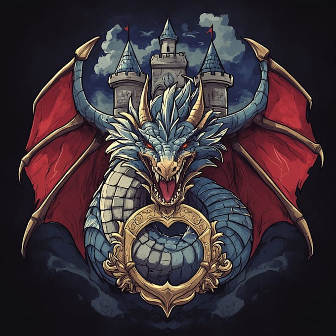 Create a fantasy game logo by Ramonadama | Fiverr