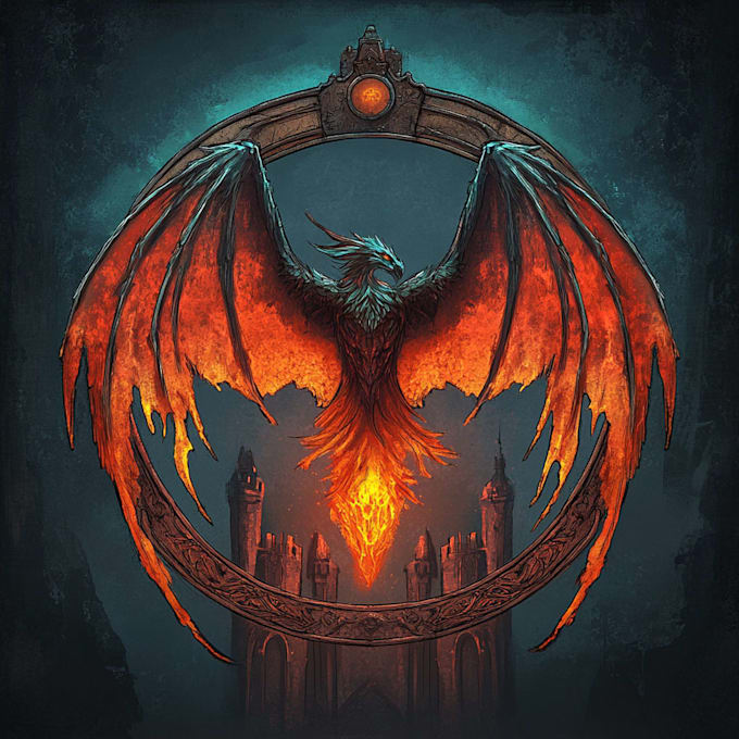 Create a fantasy game logo by Tania_munoz4 | Fiverr