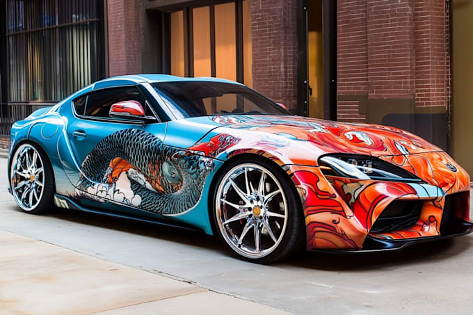 Create a professional car, van or vehicle wrap design by Janellequirozs ...