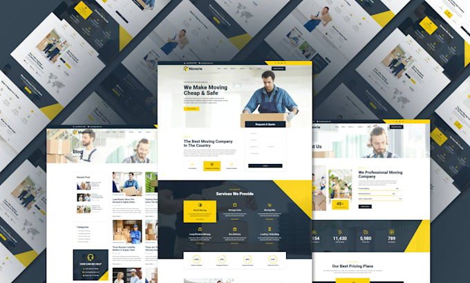 Create wordpress website design and responsive wordpress website ...