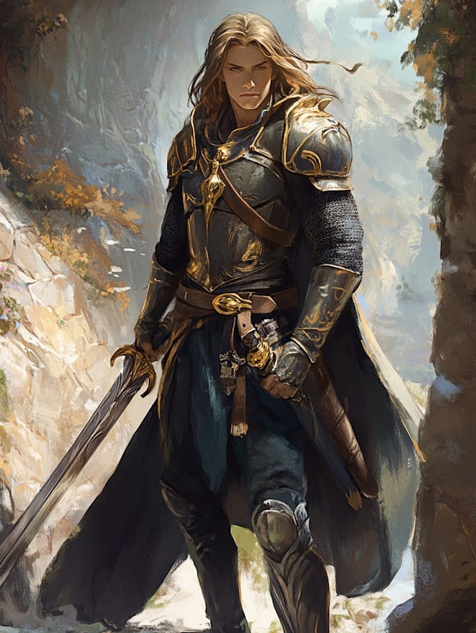 Dnd, fantasy character and dnd character by Shaynevalles | Fiverr