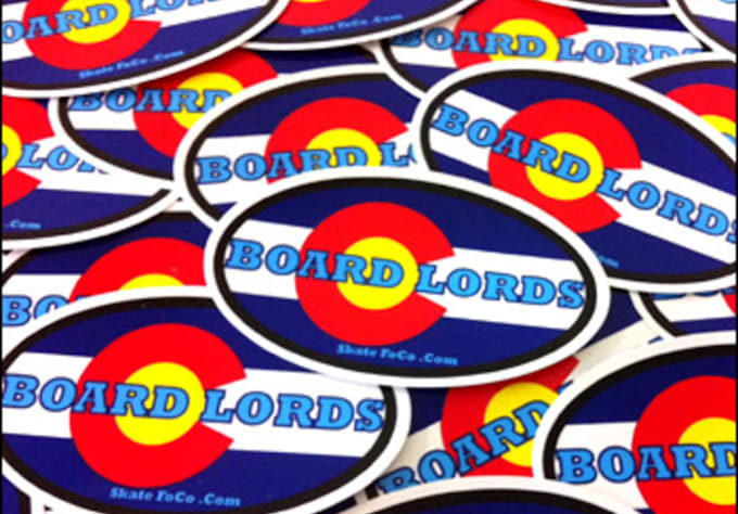 Print 5 full color high quality vinyl stickers of your company logo by ...